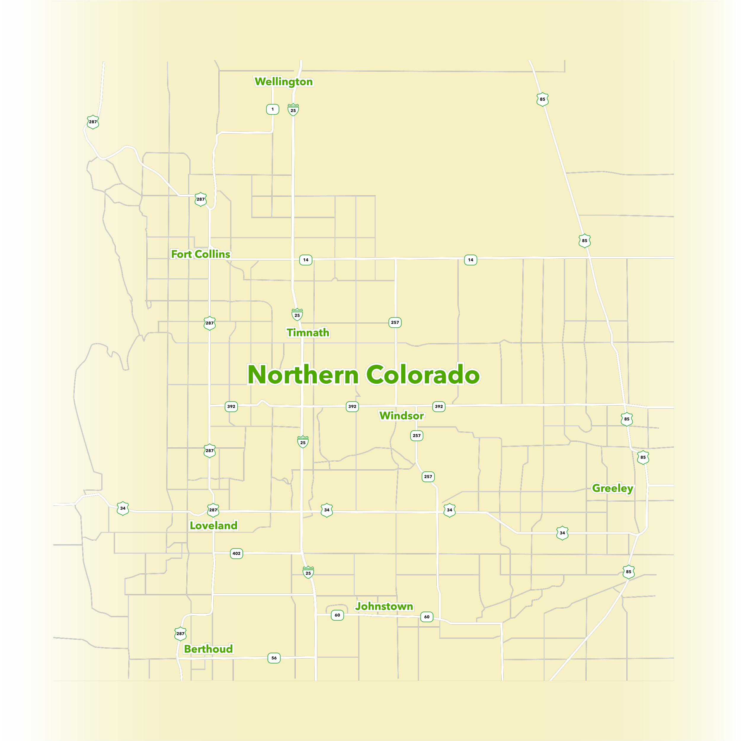 Service Locations | NOCO Roofing